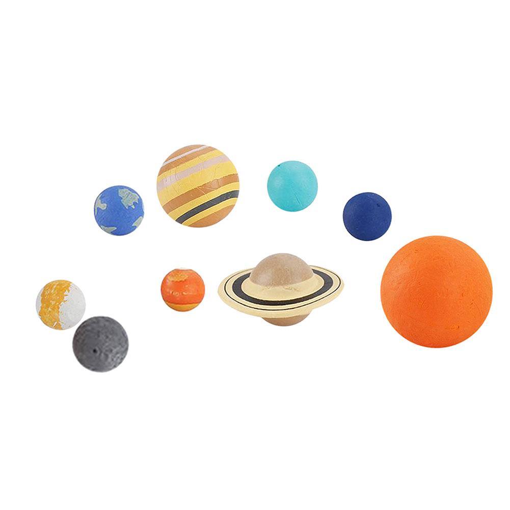 Simulation The Solar System 9pcs Plastic Cosmic Pl... – Grandado