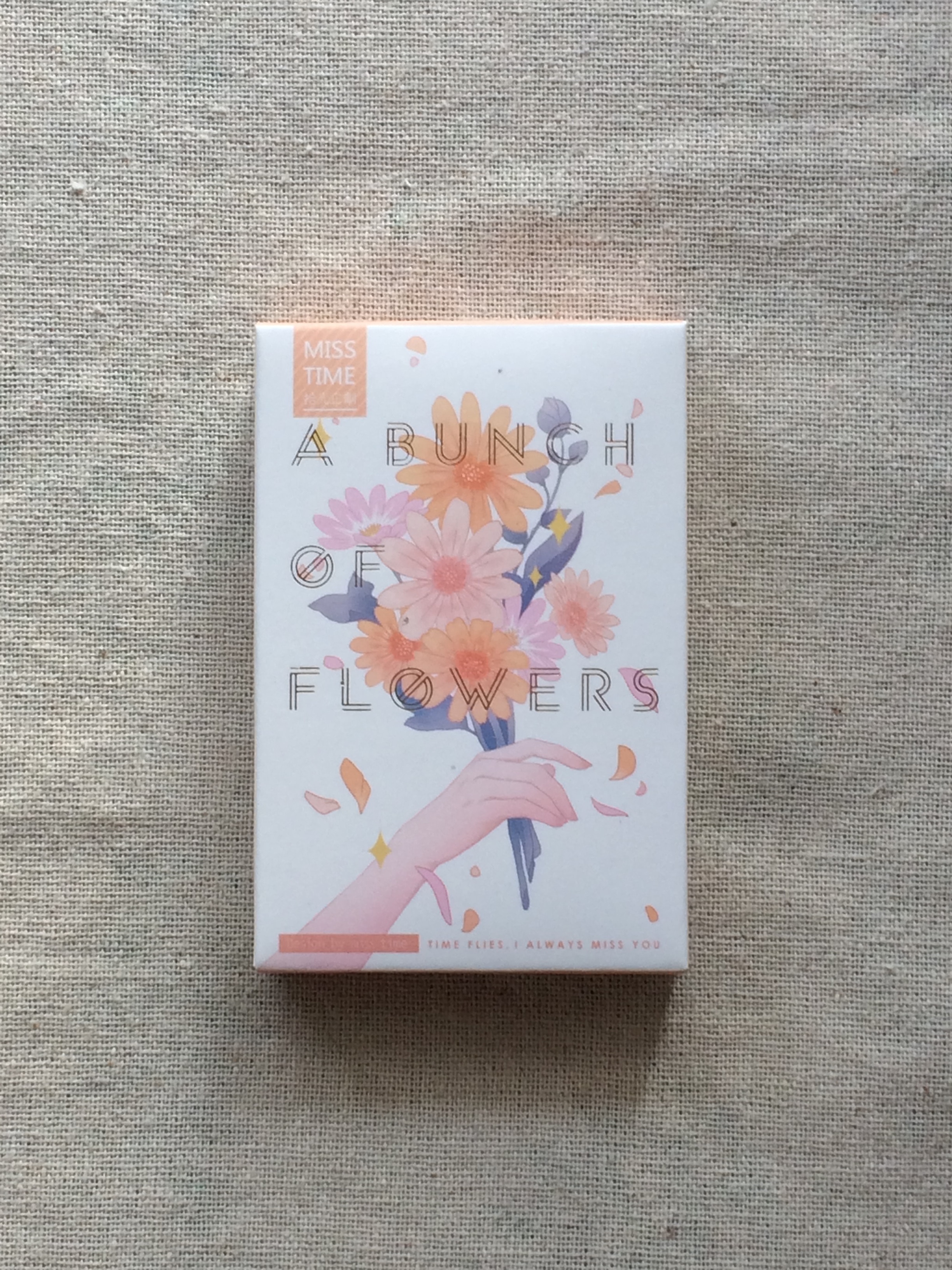 52 mmx 80mm olika blommor papper lomo kort – Vicedeal
