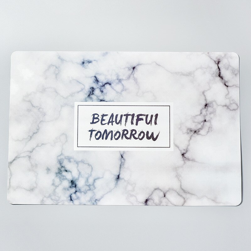 PVC Plastic Placemat for Dining Table Mat Heat Res... – Grandado