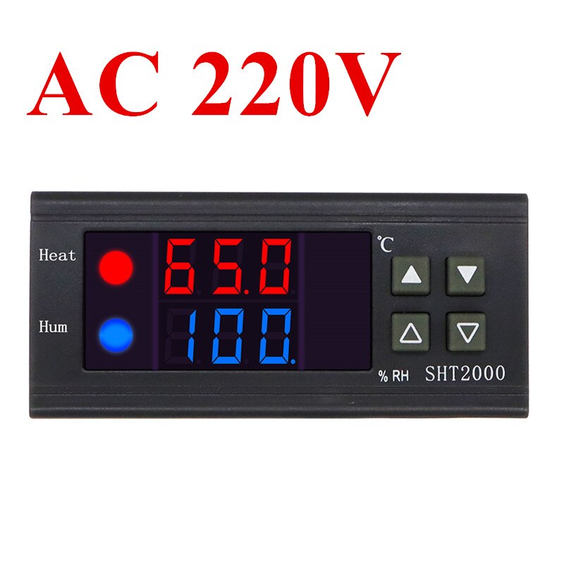 SHT2000 Temperature Humidity Controller Thermostat... – Grandado