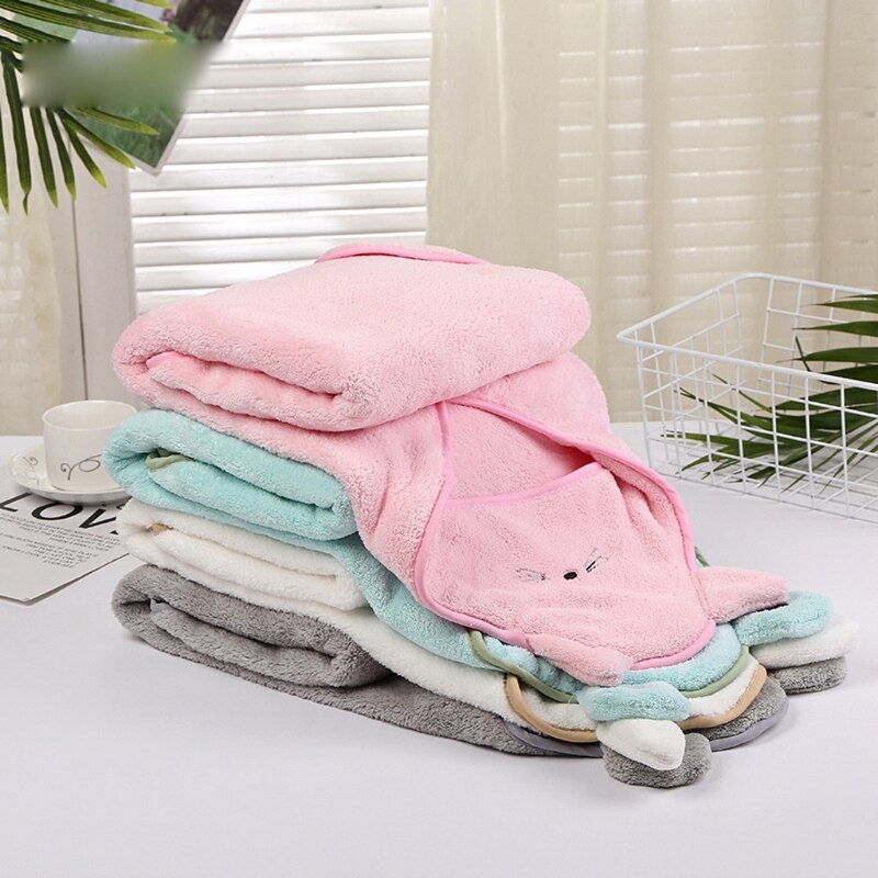 Toalla de baño Poncho para bebé, toalla de terciop... – Grandado