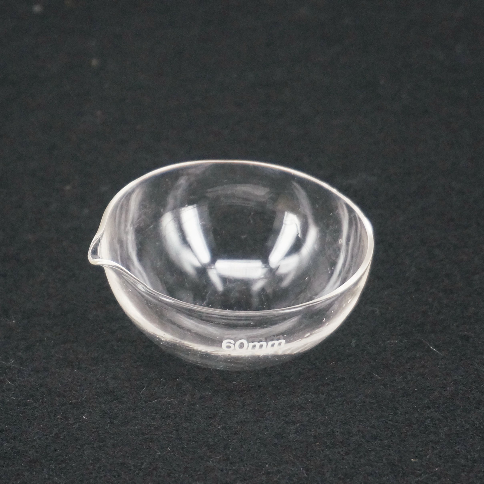 60mm Diameter Glass Evaporating dish Round bottom ... – Grandado
