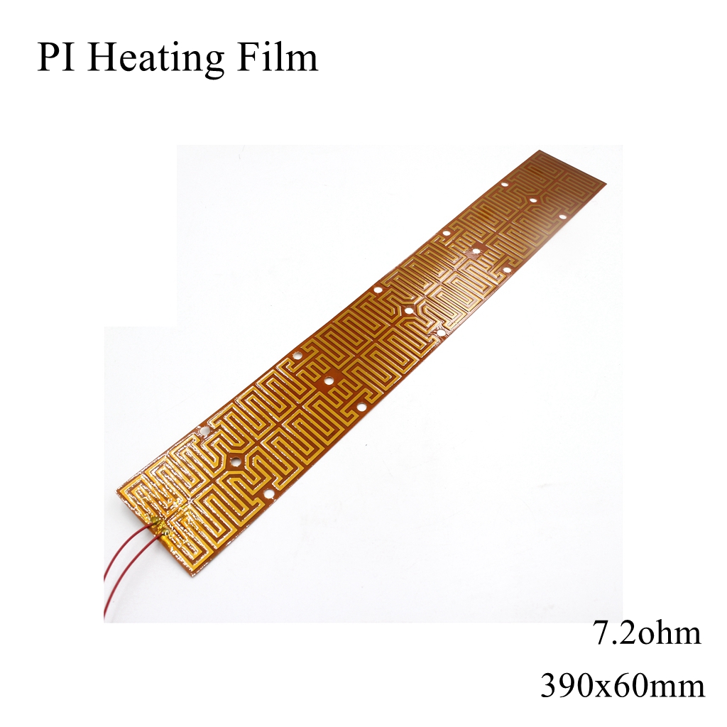 390x60mm 5V 12V 24V 110V 220V PI Heating Film Poly... – Vicedeal