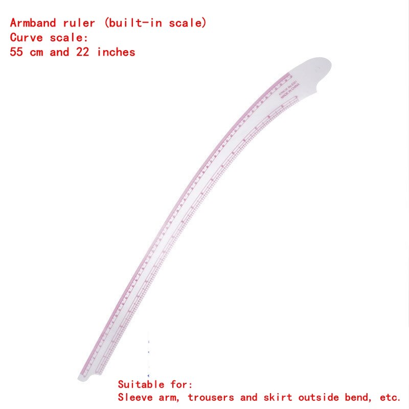 Juego de reglas de costura, regla métrica curva fr... – Grandado