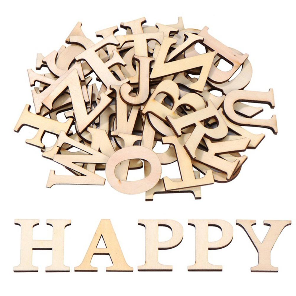 52pcs/set Wooden Letters DIY Patchwork Educational... – Vicedeal