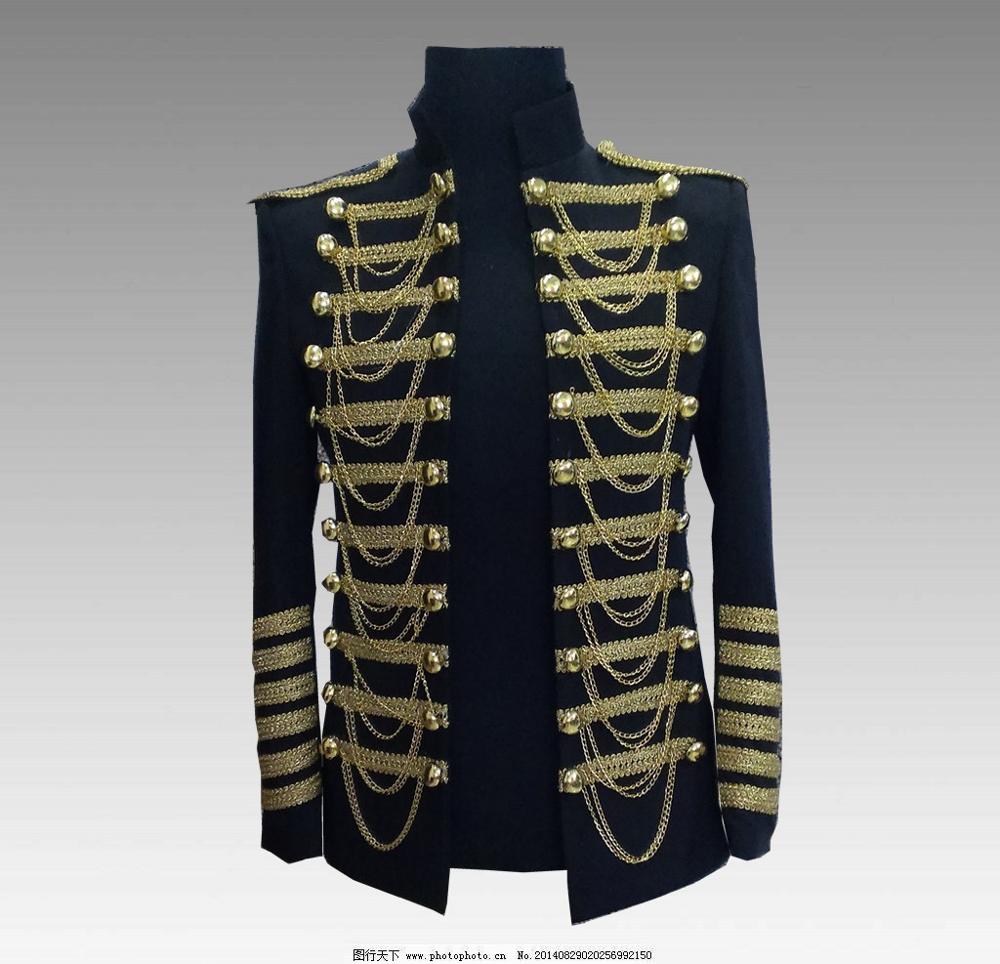 European Drama Men Suit Coats British Style Men Dr... – Grandado