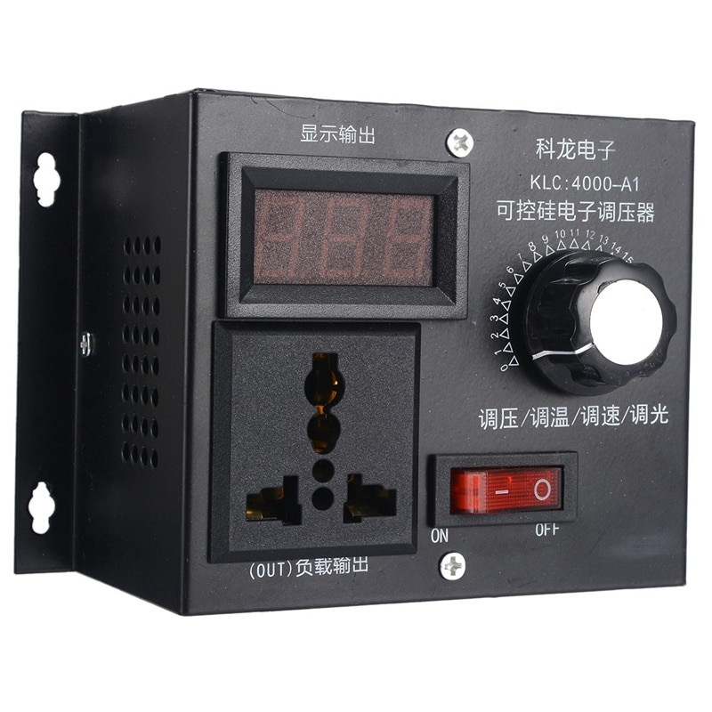 GYTB 220V 4000W Electronic Variable Voltage Contro... – Vicedeal