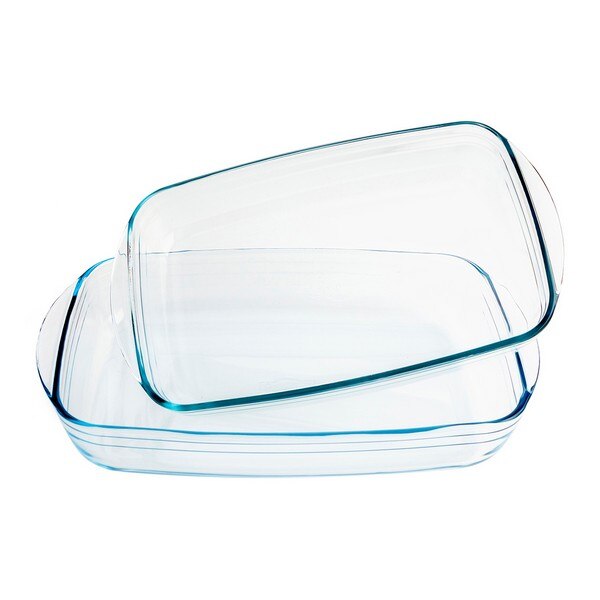 Set of Oven Dishes Pyrex Classic Transparent Boros... – Grandado