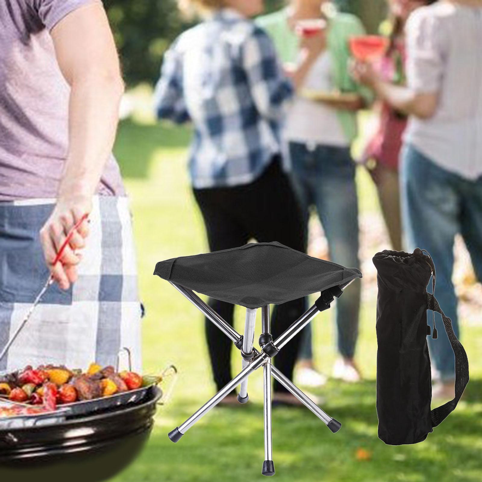 Camping Stool Chair Foldable Retractable Compact P... – Vicedeal