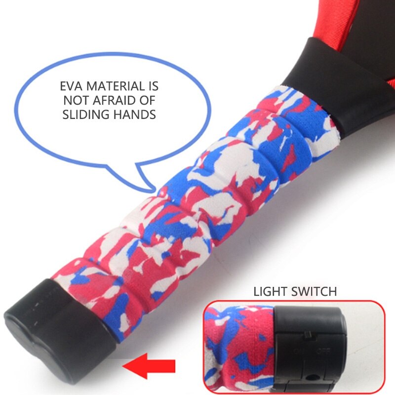 1 Pcs Ran Color Light Badminton Racket Suit Outdoo... – Grandado