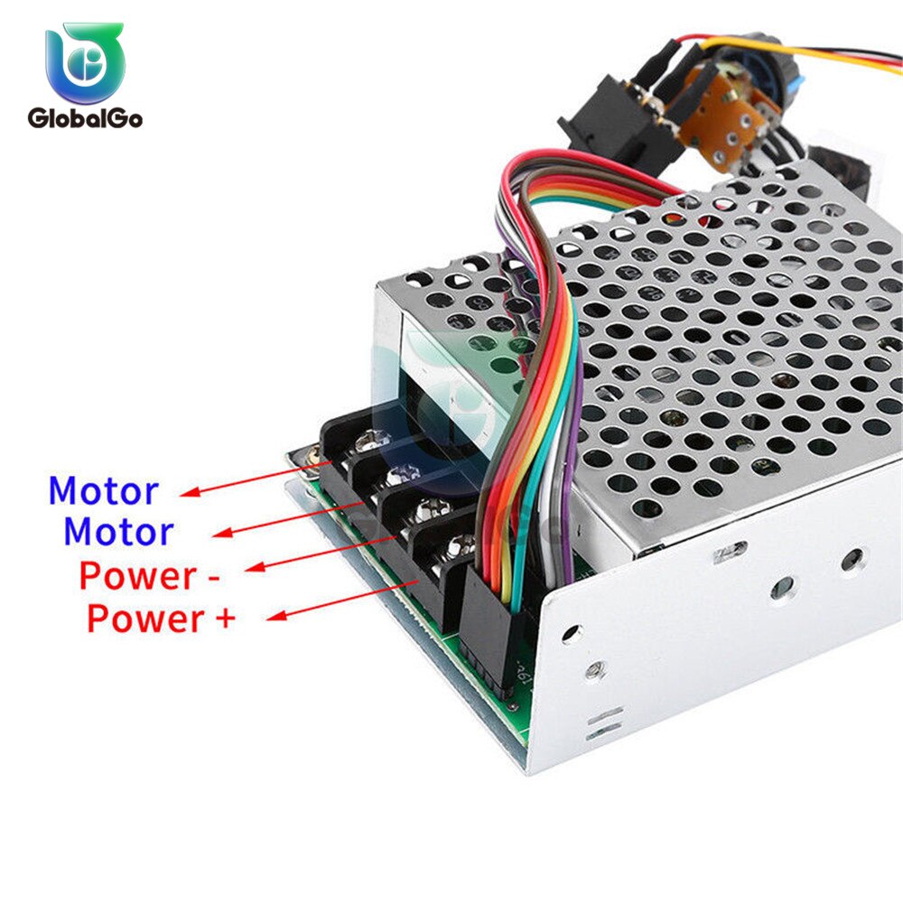 PWM DC Motor Speed Controller DC 10-55V Digital Di... – Grandado