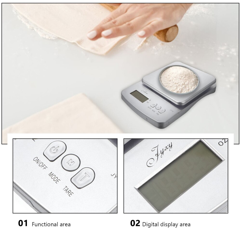 1pc Digital Electronic Food Scale Spice Sugar Meas... – Grandado