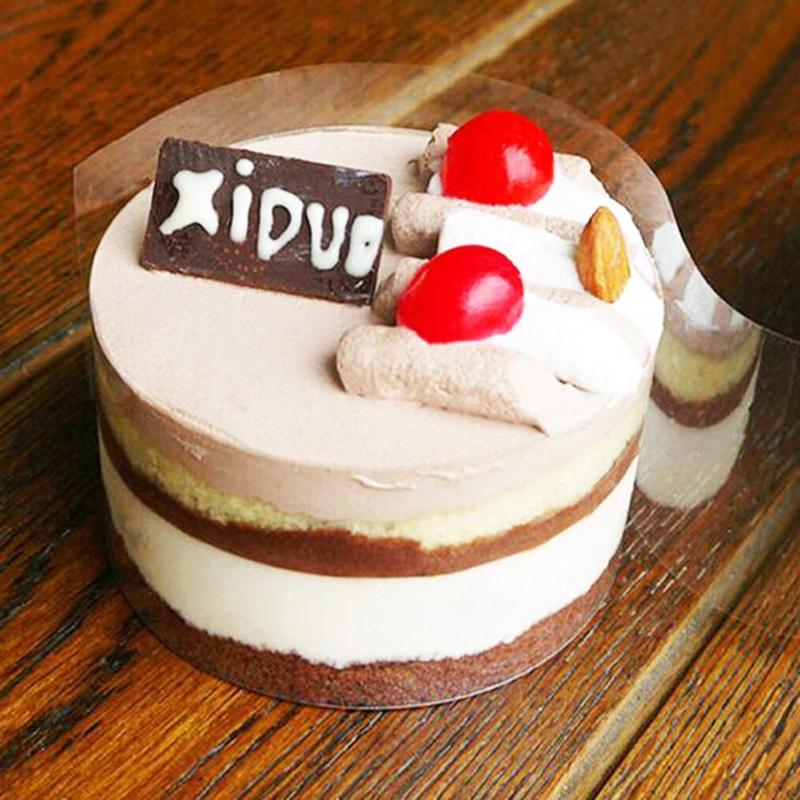 100M Transparent Mousse Cake Surrounding Edge Wrap... – Grandado