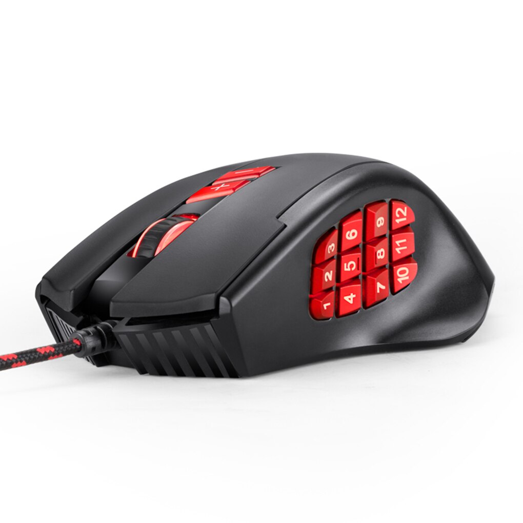 USB Optical Mouse 10000 DPI Wired Gaming 17 Side K... – Grandado