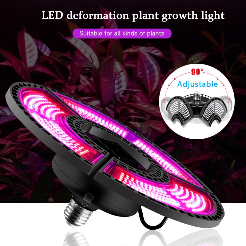 300 Watte LED Grow Light Full Spectrum Phyto E27/E... – Grandado