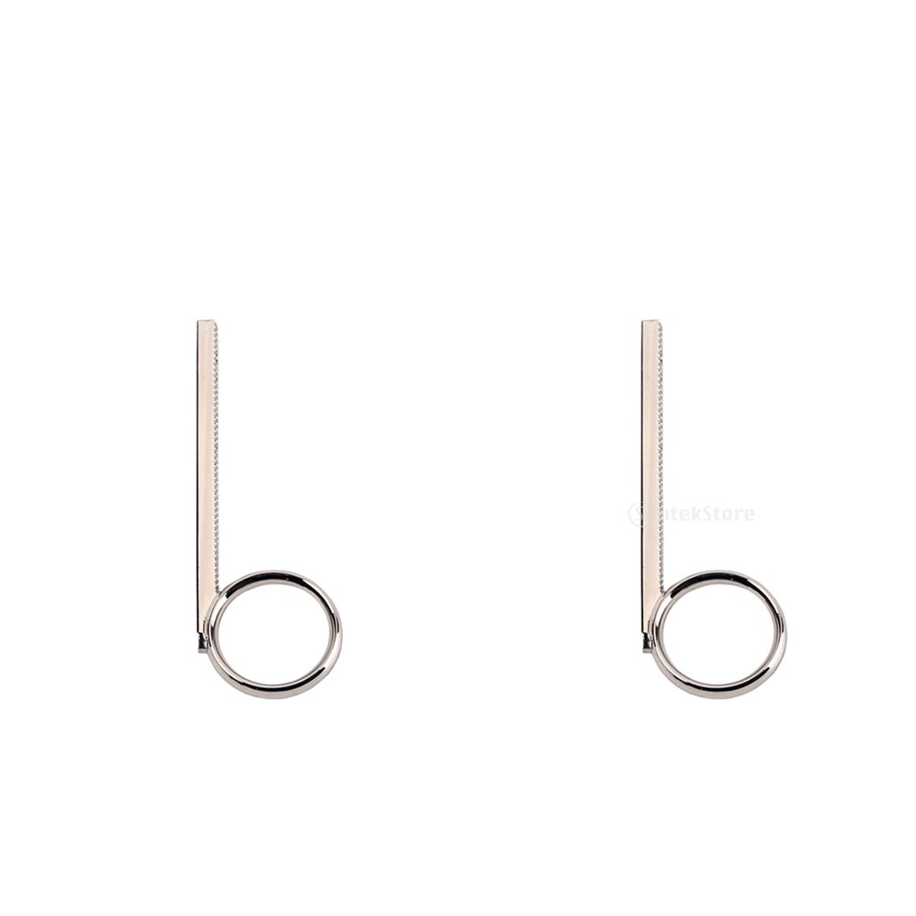2pc Trumpet Valve Slide Finger Ring Trumpet Access... – Vicedeal