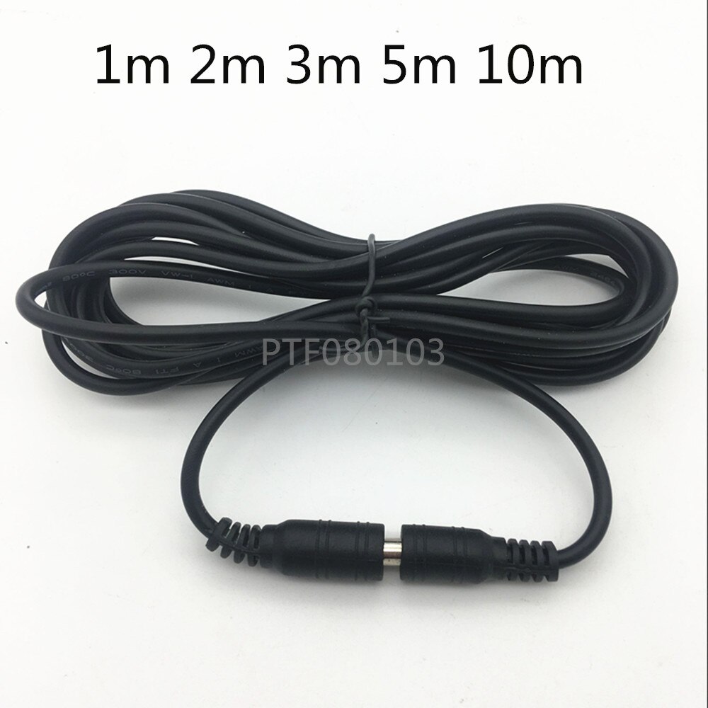 Dc Verlengkabel 1M 2M 3M 5M 10M 2.1 Mm X 5.5 Mm Vr... – Vicedeal