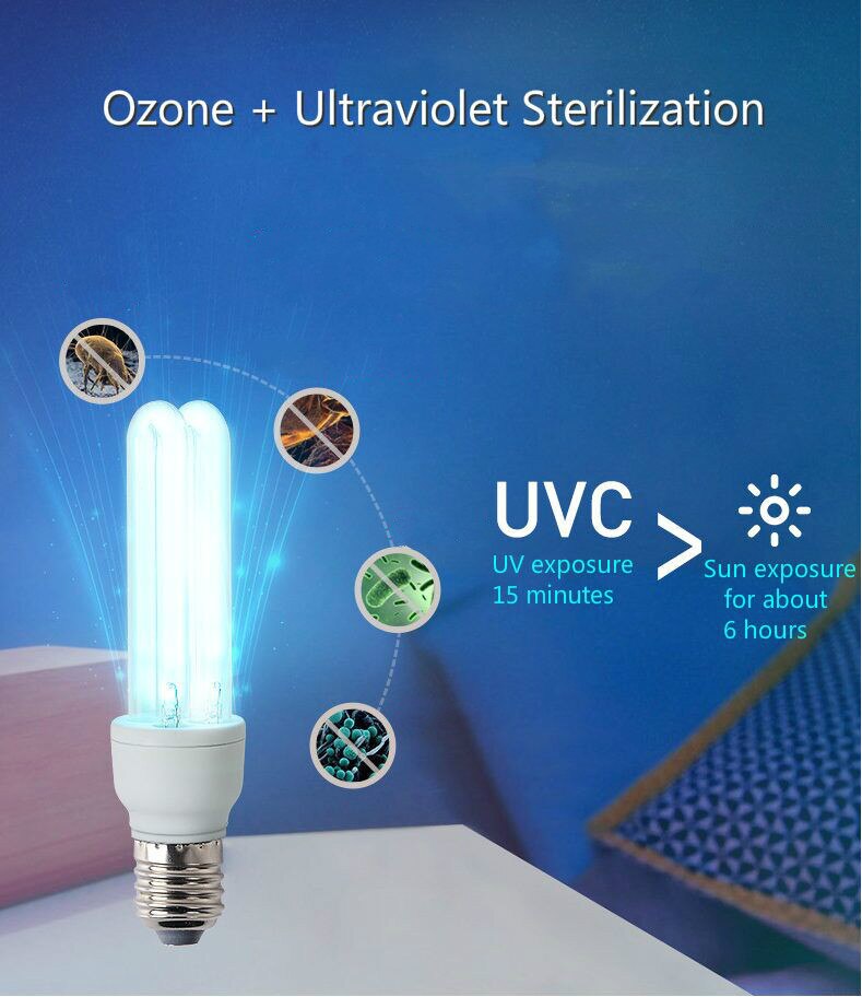 Ac 220V 36W E27 Uvc Ultraviolet Uv Licht Buis Lamp... – Vicedeal