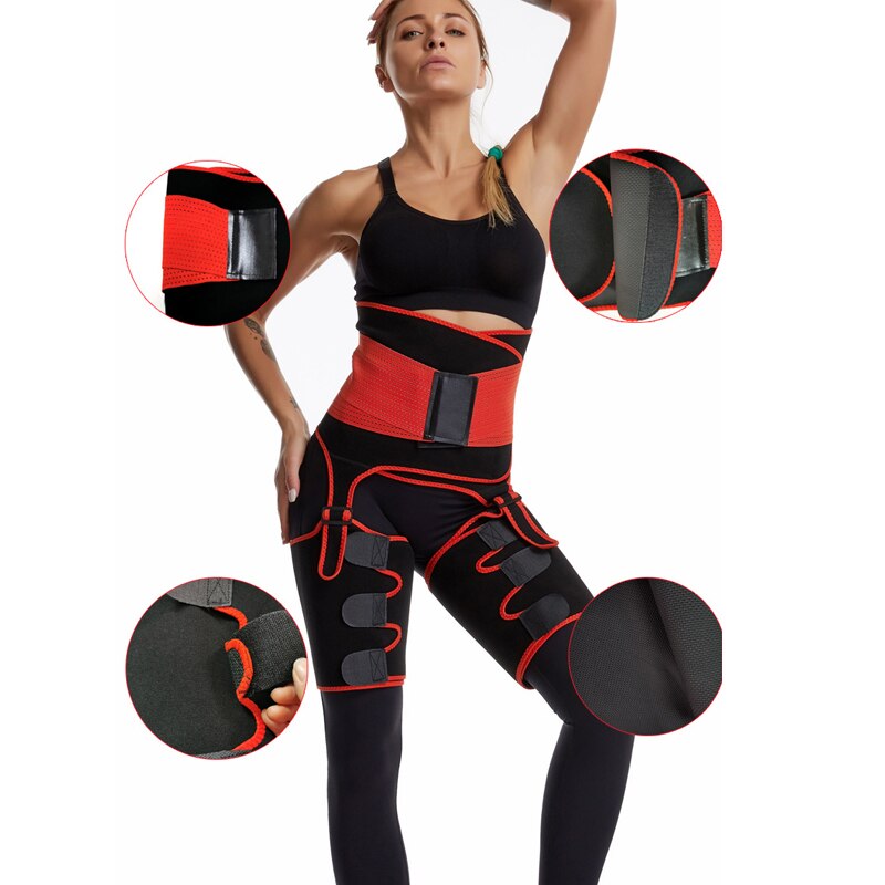 Sweat Waist Sport Girdle Belt Unisex Body Wraps fo... – Grandado