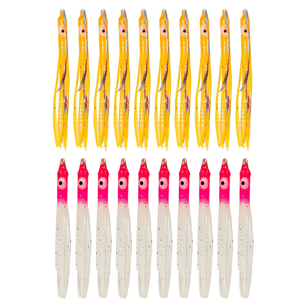 Señuelos artificiales de pesca de 10 piezas, señue... – Grandado