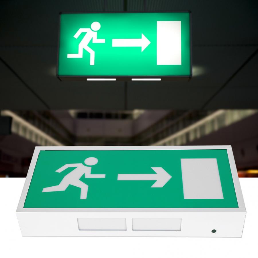AC 220V 6W LED Emergency Sign Evacuation Safety In... – Grandado