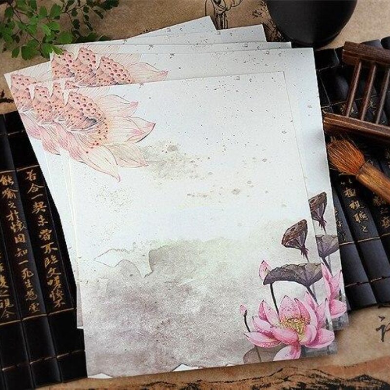 8sheets/set Chinese Landscape Painting Writing Pap... – Grandado