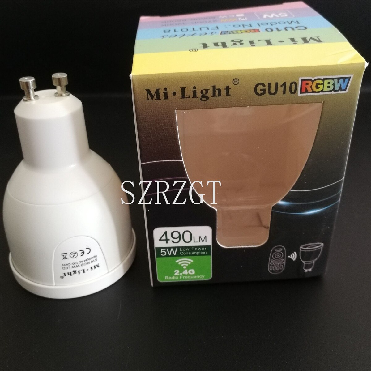 Mi.light FUT018 GU10 dimmable 2.4G led spot lamp 1... – Grandado