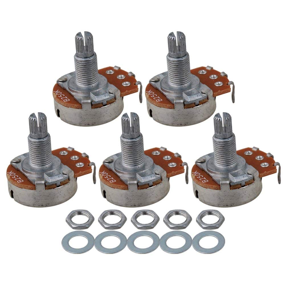 Full Size B250K Pot Split Shaft Potentiometer for ... – Grandado