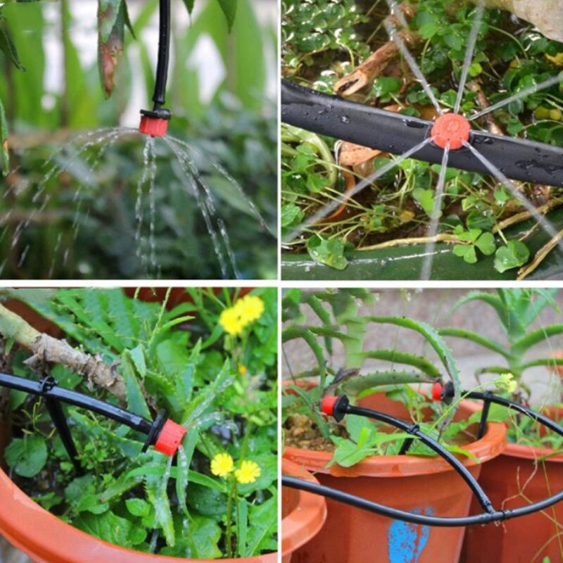 100pcs/set Sprinkler Garden Irrigation Micro Flow ... – Grandado