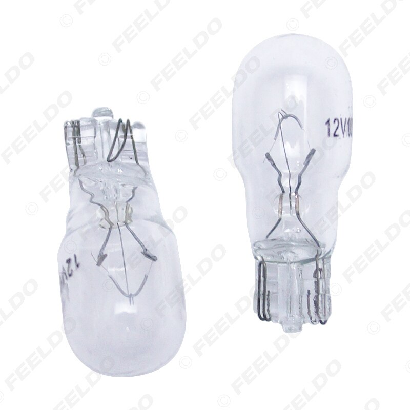 FEELDO 30pcs Car T13 Wedge 12V 10W Halogen Bulb Ex... – Grandado