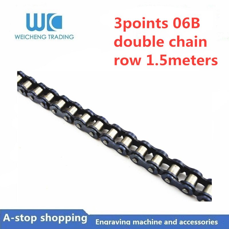 Industrial transmission chain 3 points 06B double ... – Grandado