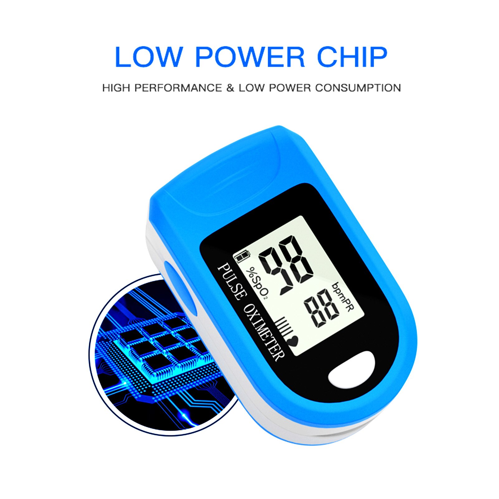 Oximeter Fingertip Pulse Blood Oxygen Saturation S... – Grandado