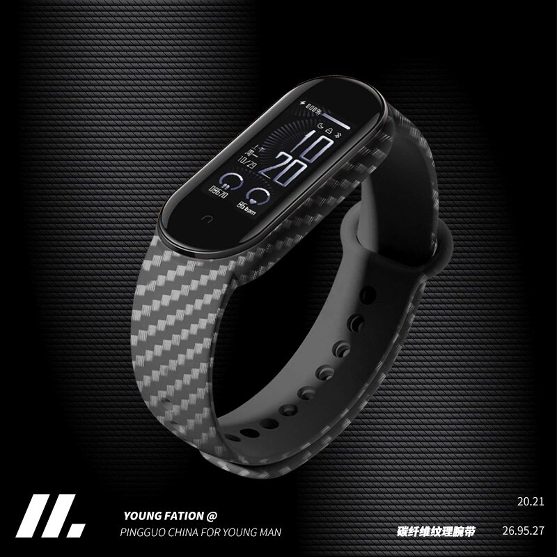 Carbon Fiber Horloge Band For A Xiaomi Mi M3 M4 M5... – Grandado