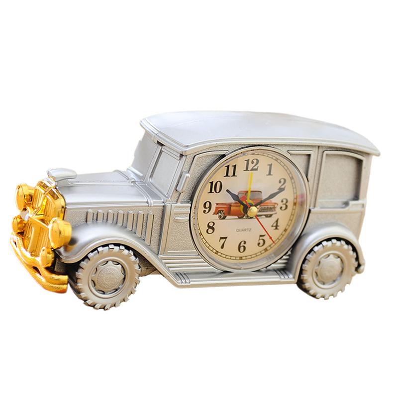 Classic Car Shape Clock Desktop Alarm Clock Bedsid... – Grandado