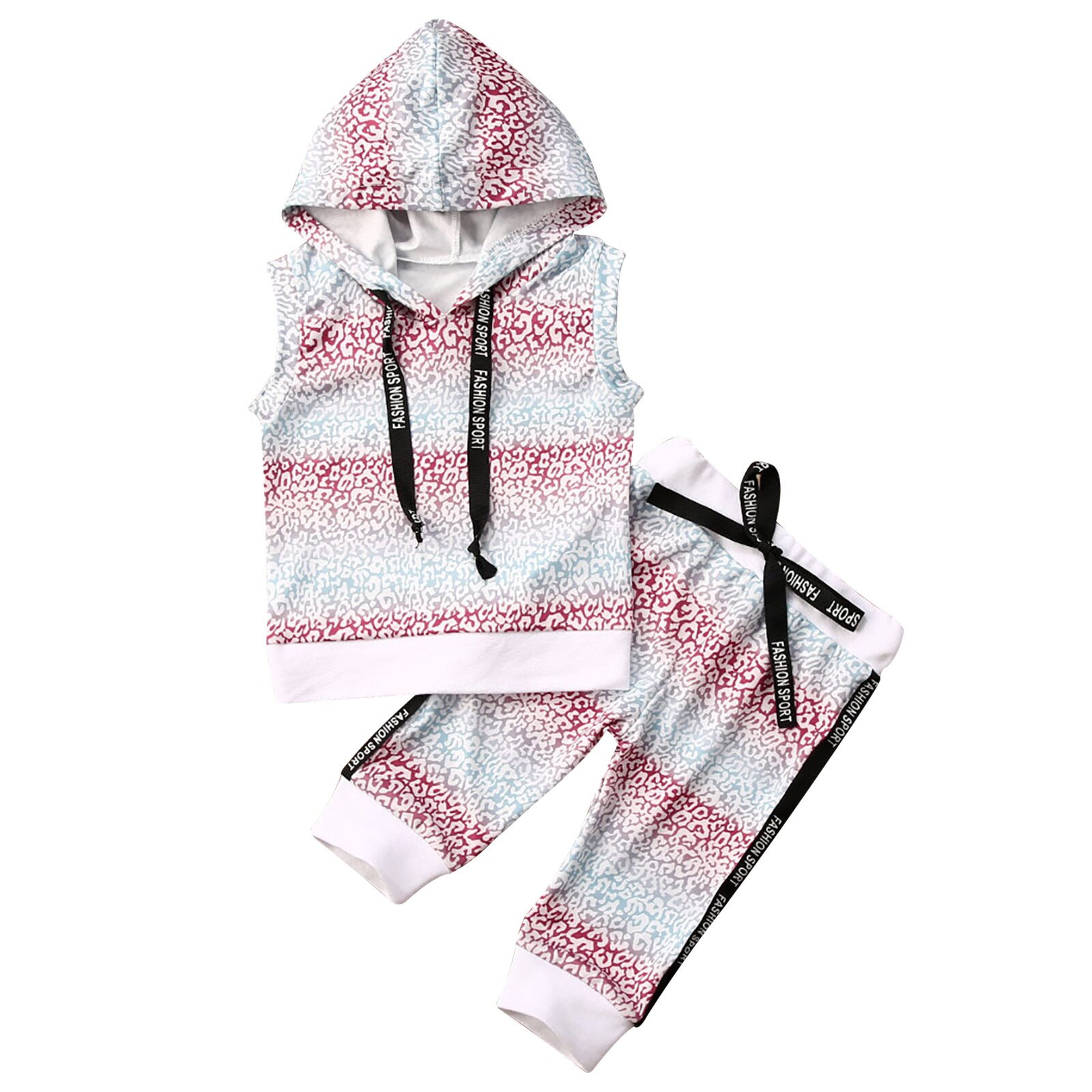 Summer 2Pcs Exercise Sport Sets Toddler Kids Track... – Grandado