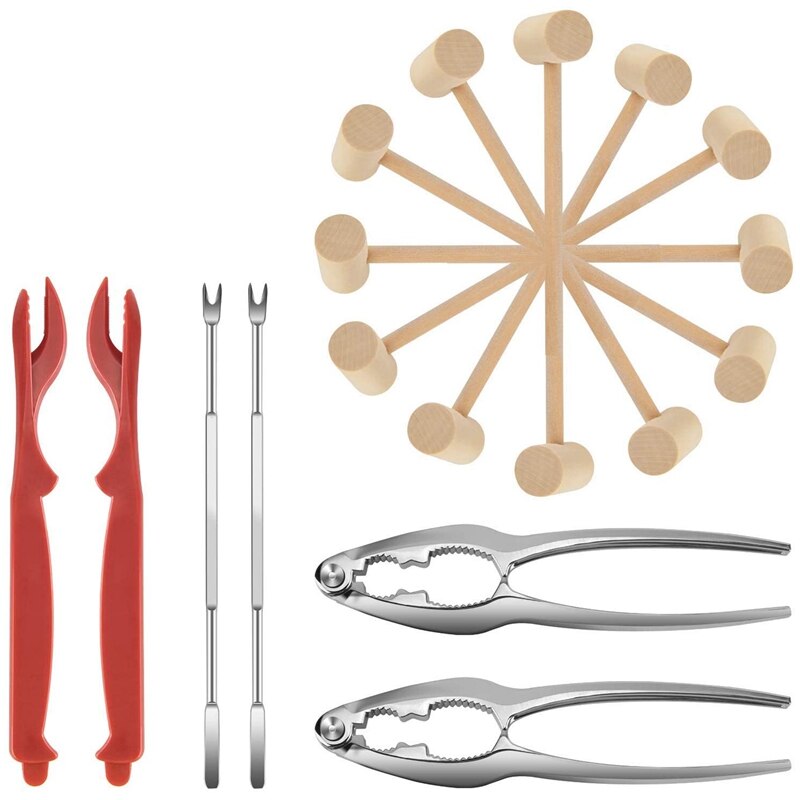 Seafood Tools Set,Lobster Crab Mallets,Lobster She... – Grandado