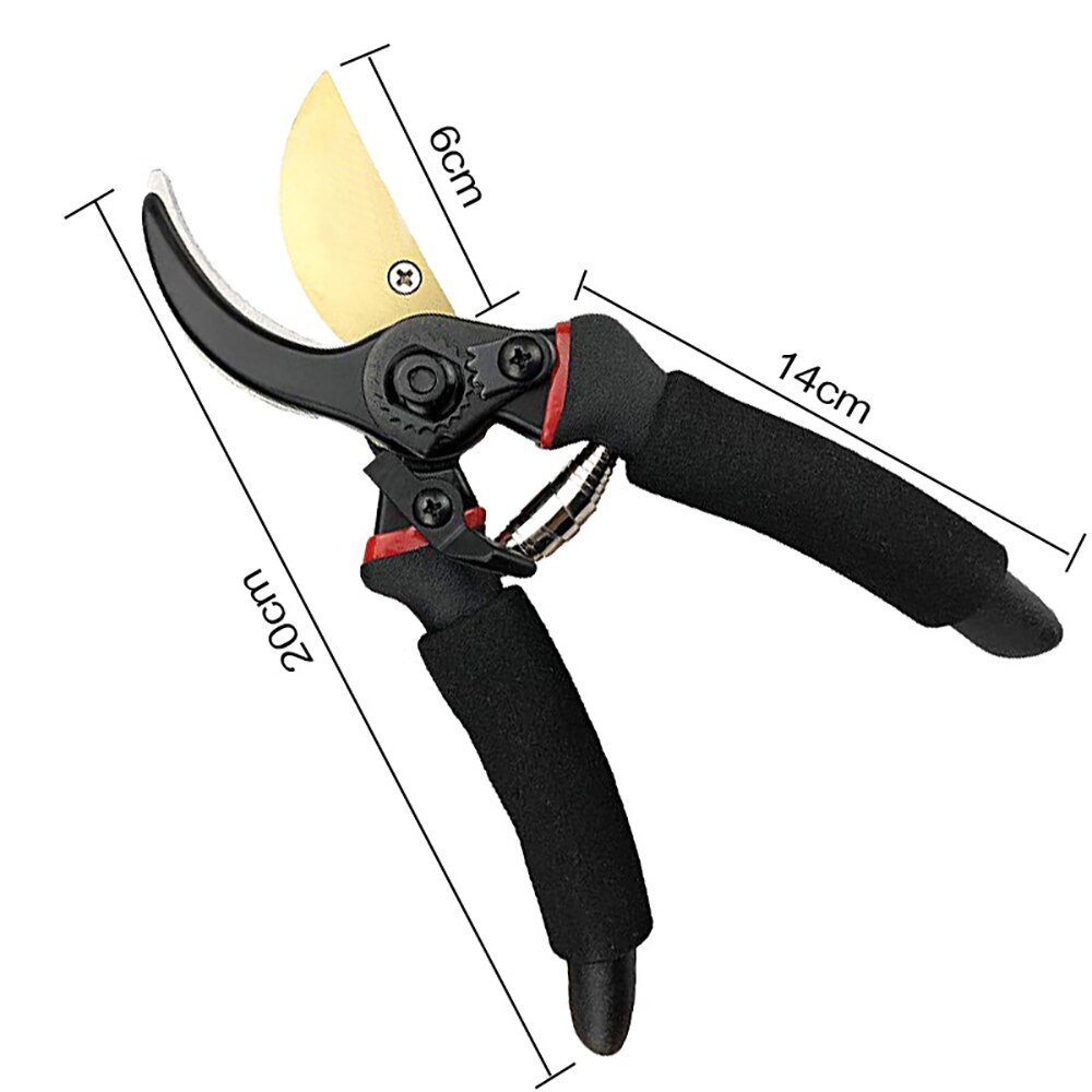 8" Premium Titanium Bypass Pruning Shears PVC... – Vicedeal