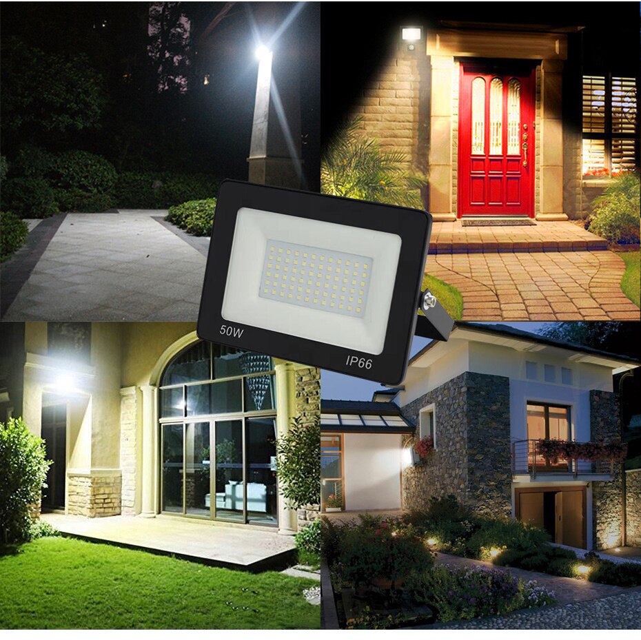 LED Floodlight 50W 30W 20W 10W Ultra Thin Led Floo... – Vicedeal