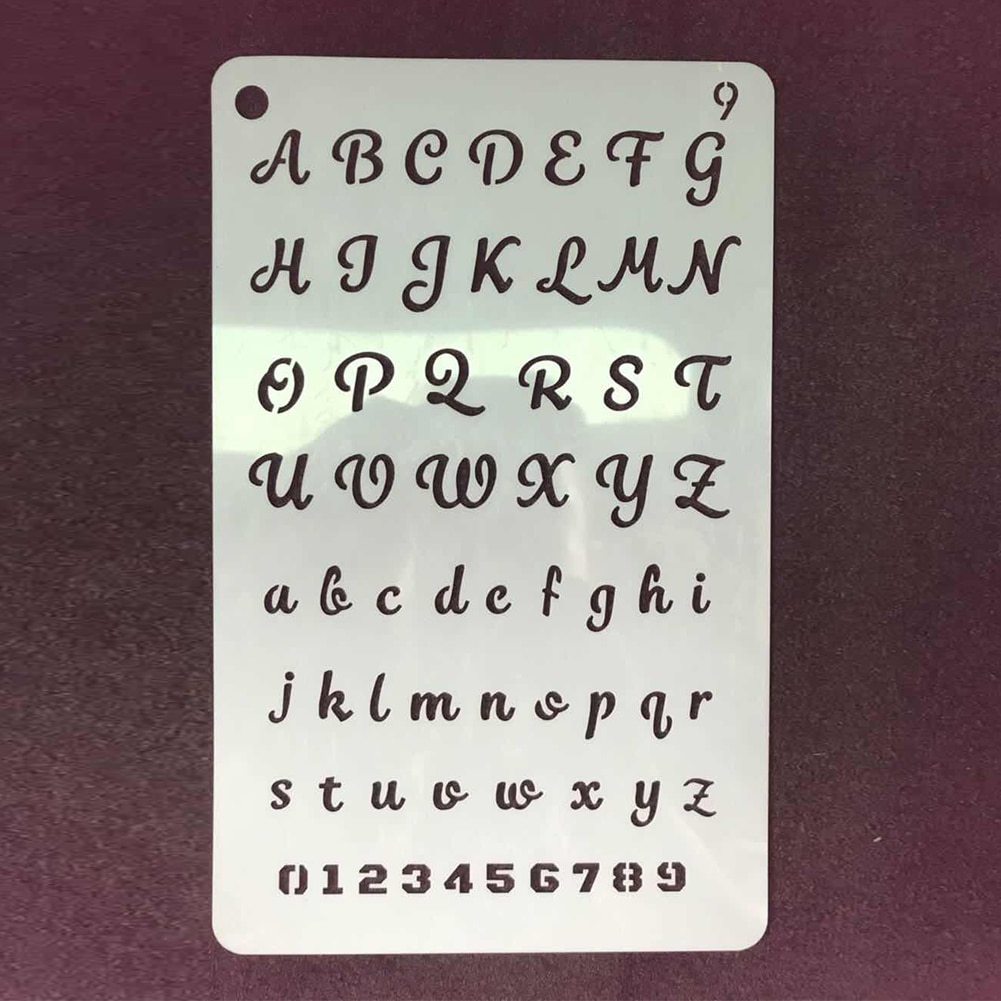 12pcs Handwriting Practice Letter Stamping Templat... – Grandado
