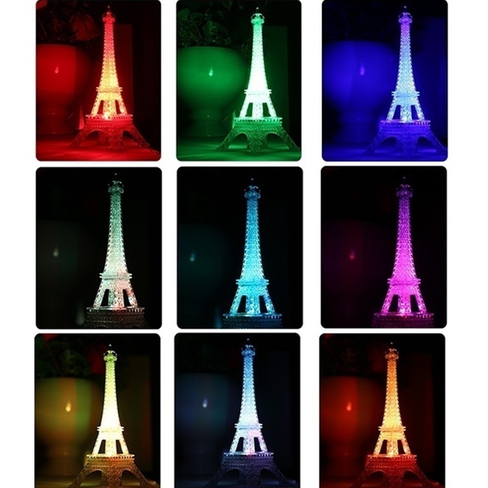 Led Light Up Lamp Eiffeltoren Middelpunt Cake Topp... – Vicedeal