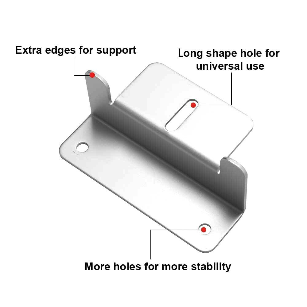 8pcs Solar Panel Mounting Brackets Flat Roof Mount... – Grandado