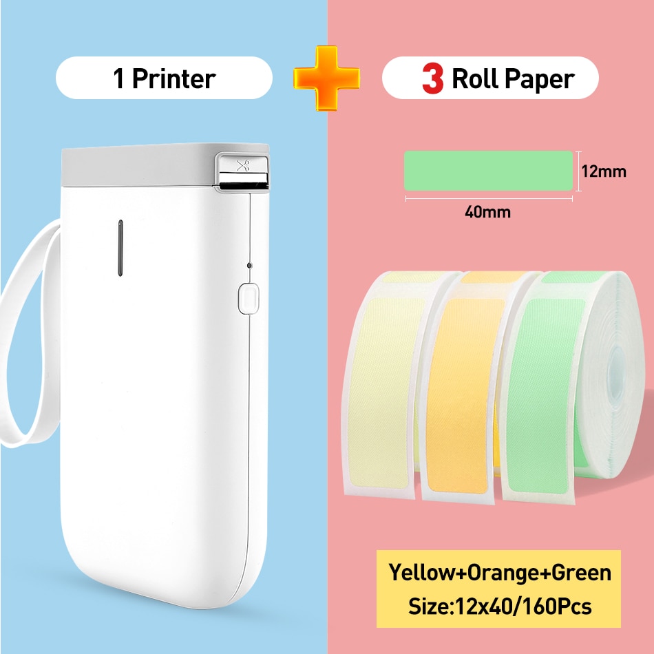 D11 Wireless label printer Portable Pocket Label P... – Grandado