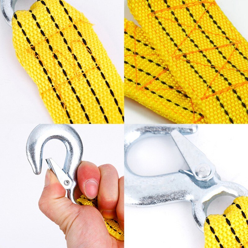 3M Heavy Duty 5 Ton Car Tow Cable Towing Pull Rope... – Vicedeal