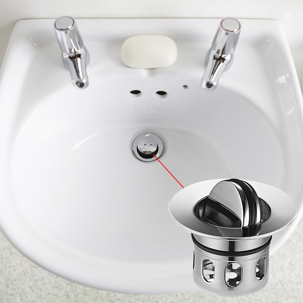 1pc Universal Wash Basin Bounce Drain Filter Up Ba... – Grandado