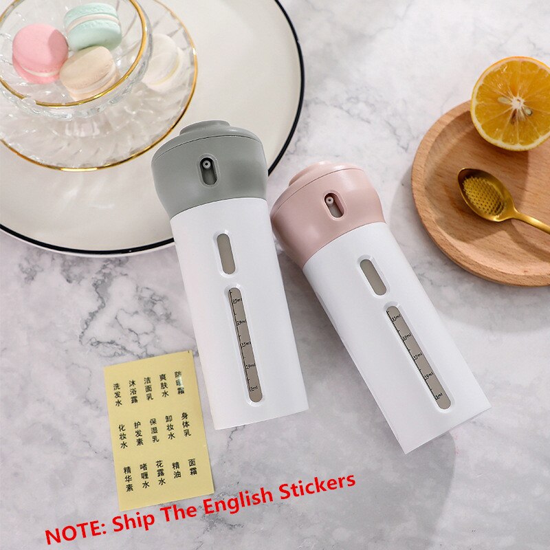 Draagbare Wassen Lotion Fles Draaien Shampoo Ronde... – Vicedeal