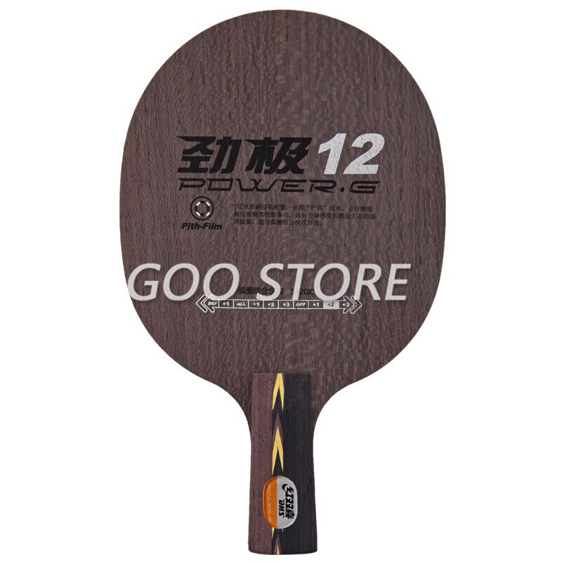 DHS Table tennis blade Power-G 12 PG12 Loop plus a... – Grandado