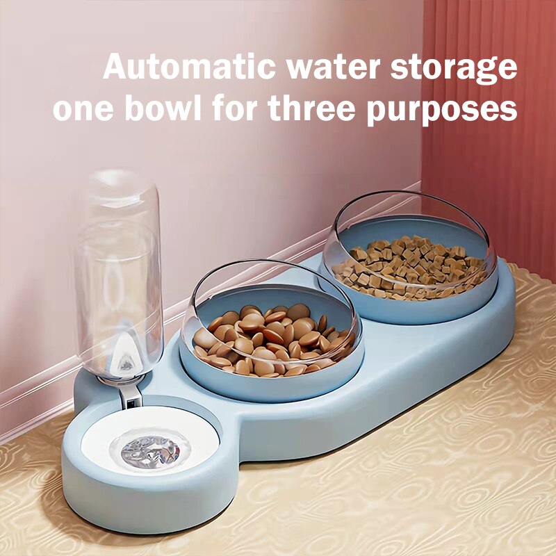 Pet Cat Bowl Automatic Drinking Water Rice Basin D... – Grandado