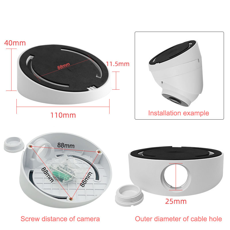 Indoor Hikvision Dome Camera DS-1259ZJ Hemisphere ... – Vicedeal
