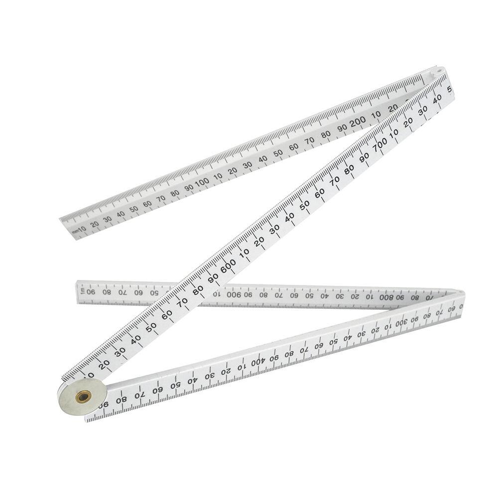 1 Meter Slide Four-Parts Fold Up Rulers Folding Ve... – Grandado