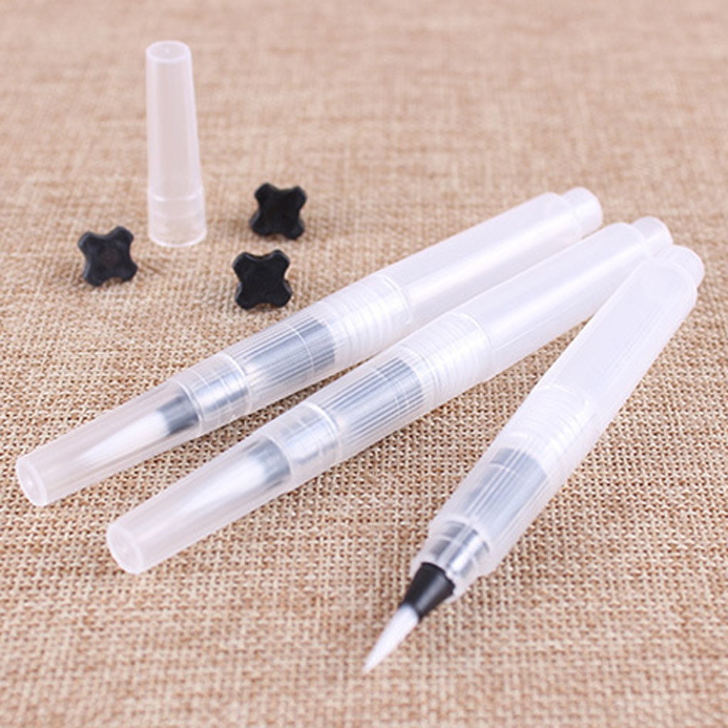 3pc Refillable Pilot Water Brush Ink Pen Painting ... – Grandado